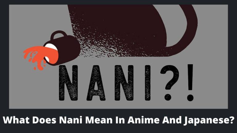 What Does Nani Mean In Anime And Japanese? Introduction and explanation ...